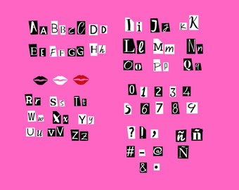 Mean Girls Alphabet - Etsy