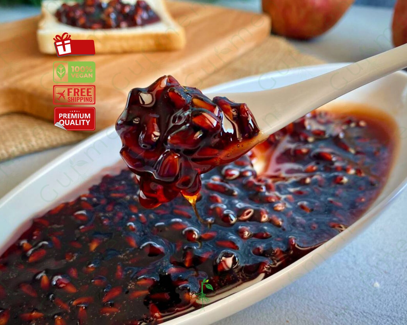 Organic Pomegranate Jam: Homemade, Natural, and Flavorful - Etsy