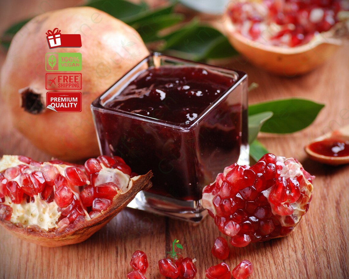 Organic Pomegranate Jam: Homemade, Natural, and Flavorful - Etsy
