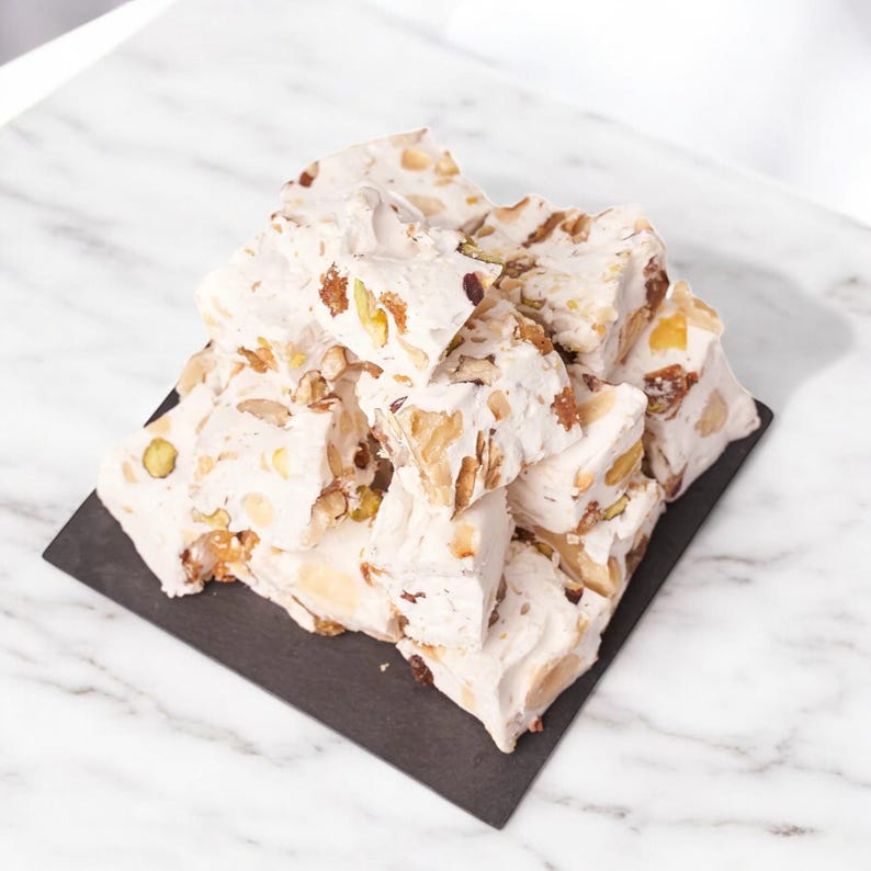 Traditional Mixed Nut Halva, Premium Dessert With Pistachios, Walnuts ...