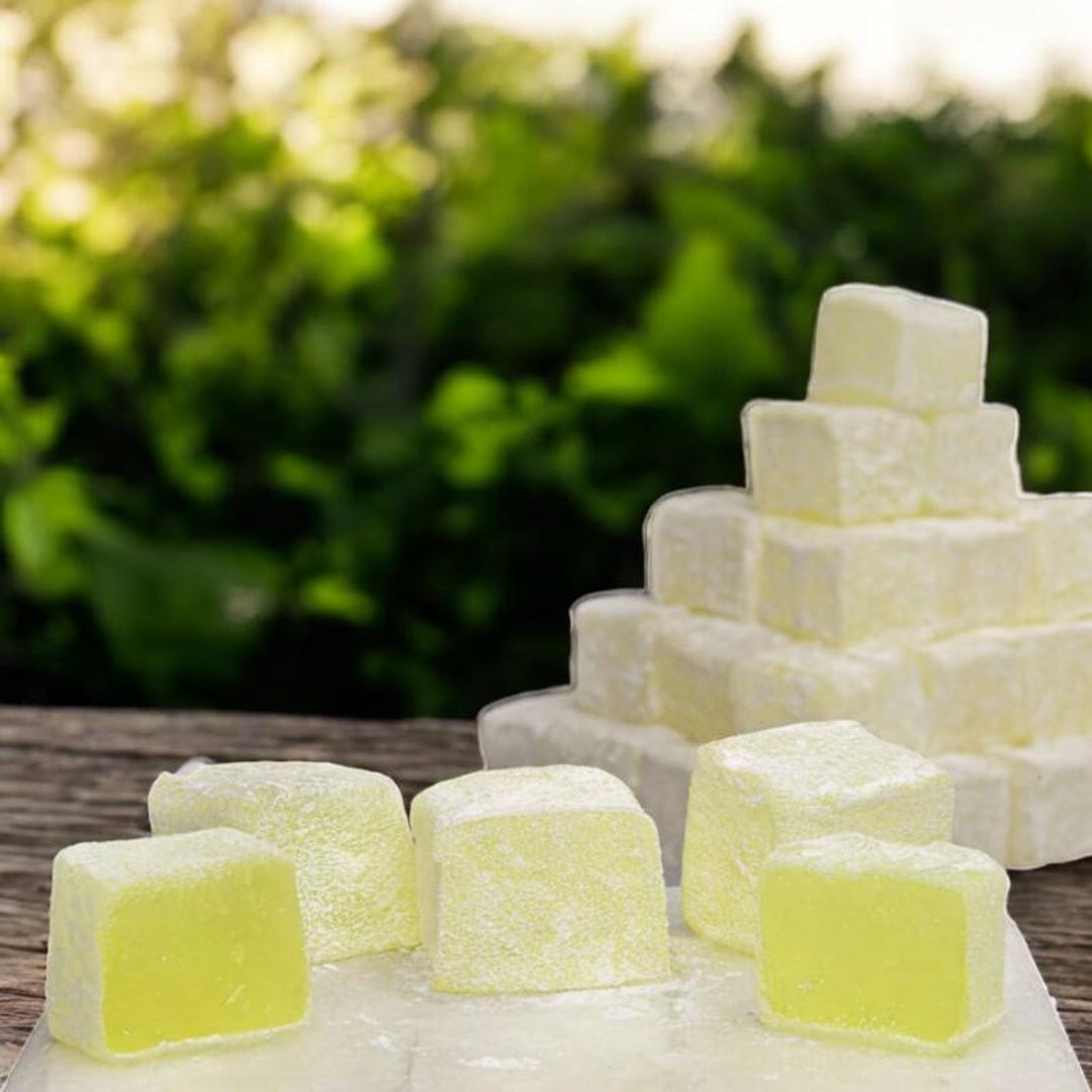 Authentic Traditional Lemon Turkish Delight | Authentic Delight With ...
