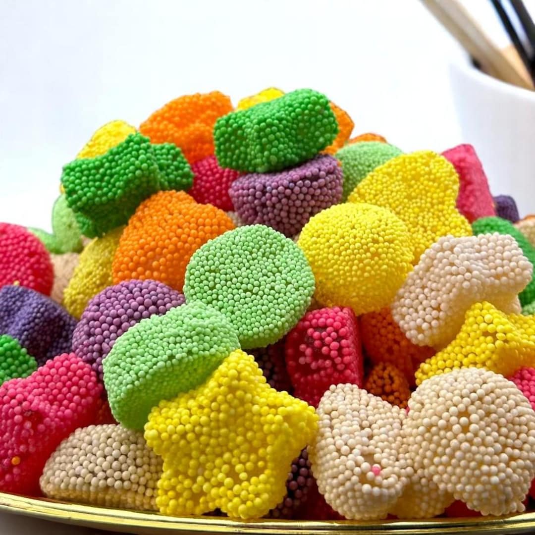 Colorful Jelly Turkish Delight Assortment – Soft Candy Gems for Party ...