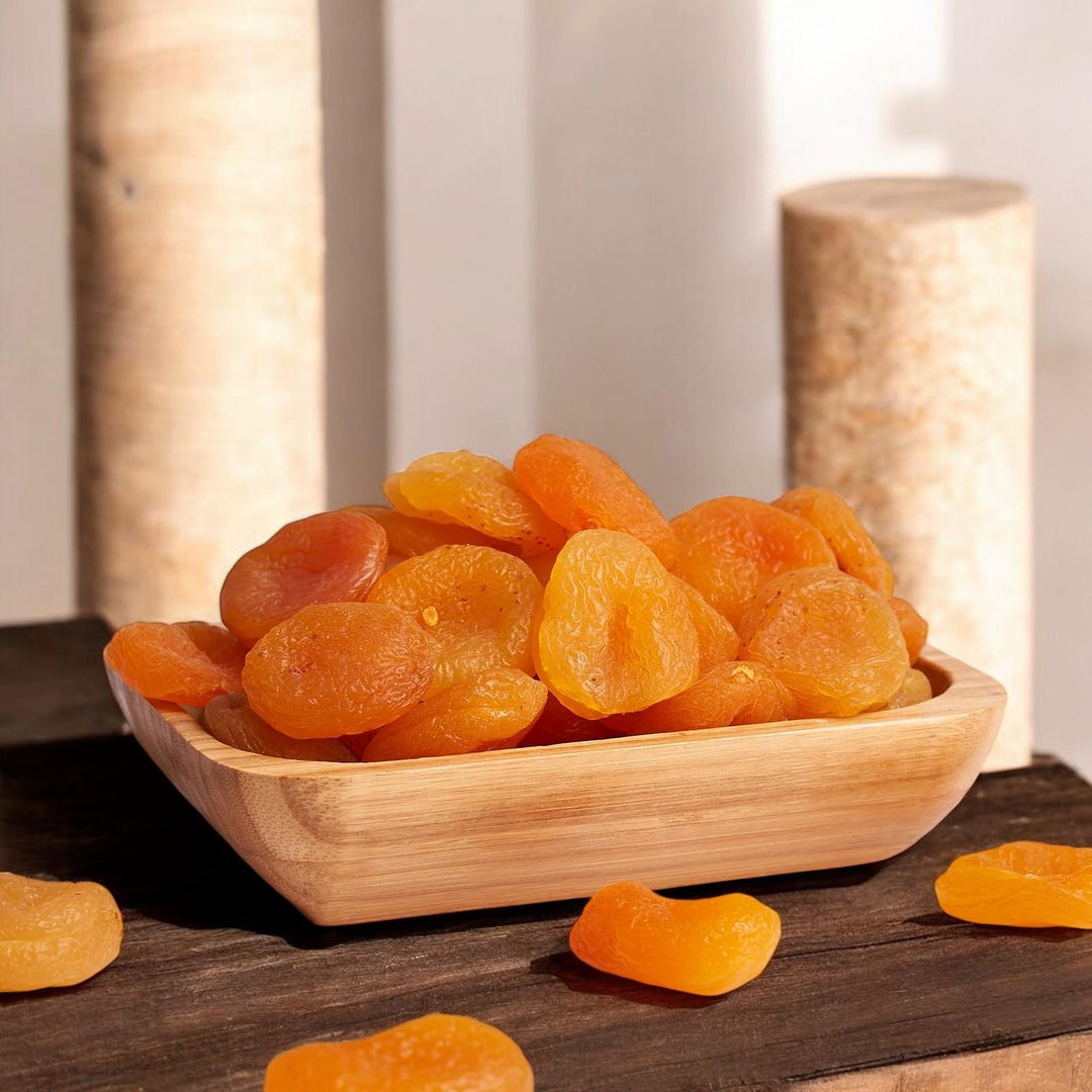 Organic Dried Apricots: Sweet, Nutritious Snack, High in Fiber ...