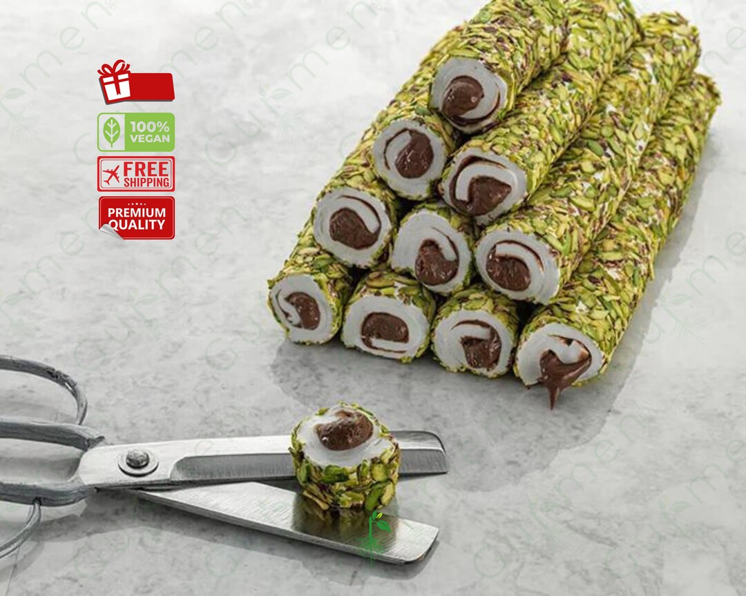 Pistachio Covered Sultan Turkish Delight: A Masterpiece With - Etsy