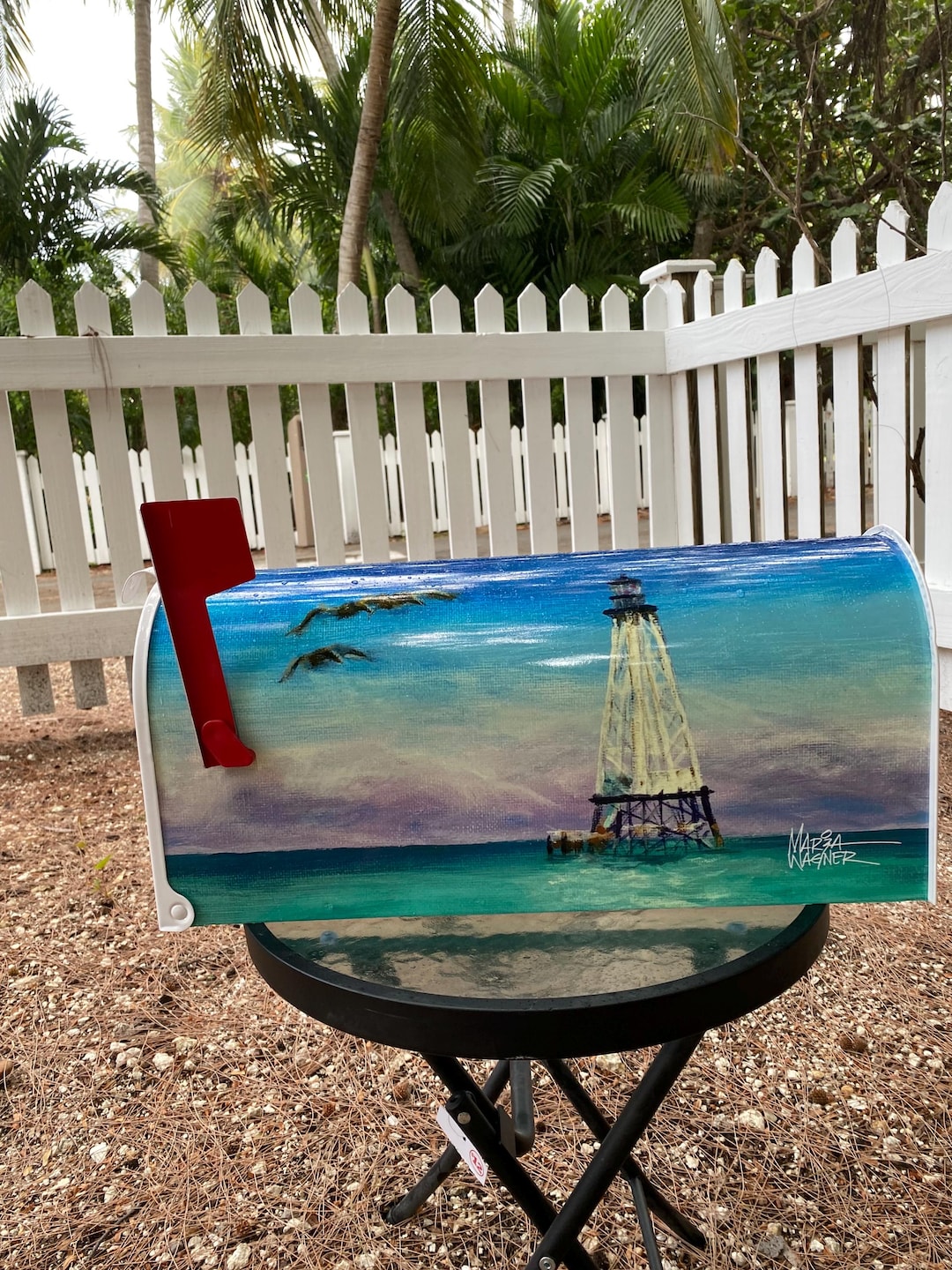 Alligator Lighthouse Mailbox - Etsy