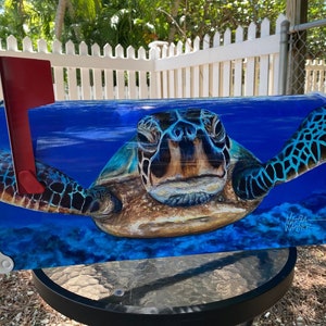 Sea Turtle Mailbox - Etsy