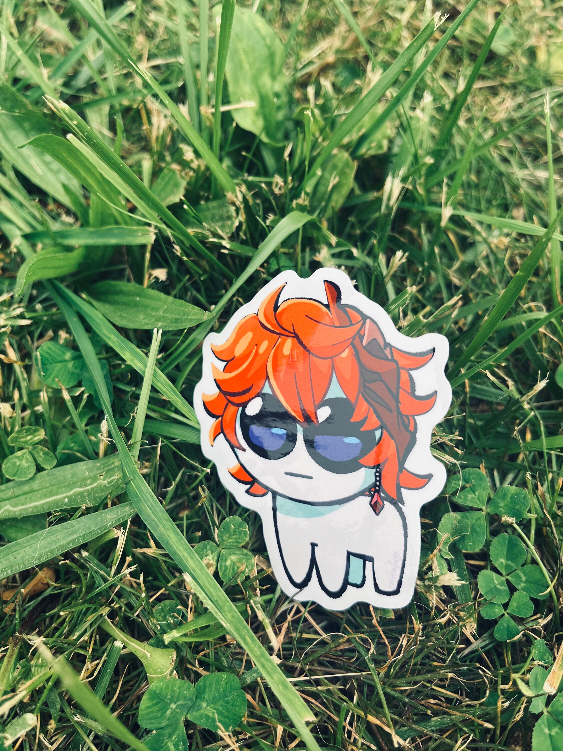 Genshin Impact Yippee Creature Glossy Vinyl Stickers - Etsy