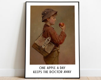 An Apple A Day Keeps the Doctor Away Doctor Decoration - Etsy