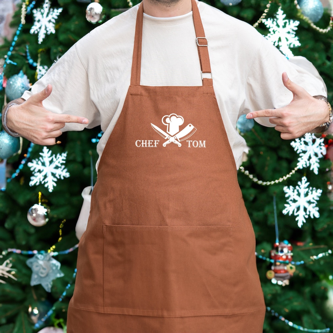 Christmas Gift, Custom Chef Apron, Personalized Apron, Personalized ...