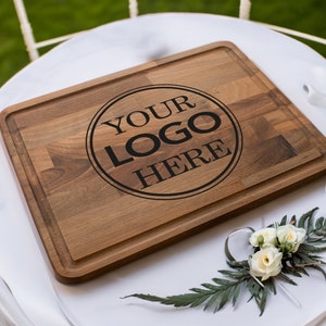 Engraved Logo Cutting Board, Custom Logo Cutting Board, Restaurant ...