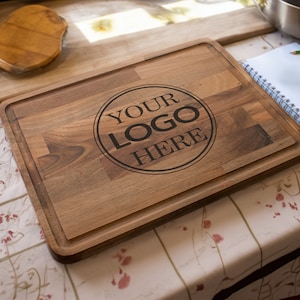 Engraved Logo Cutting Board, Custom Logo Cutting Board, Restaurant ...