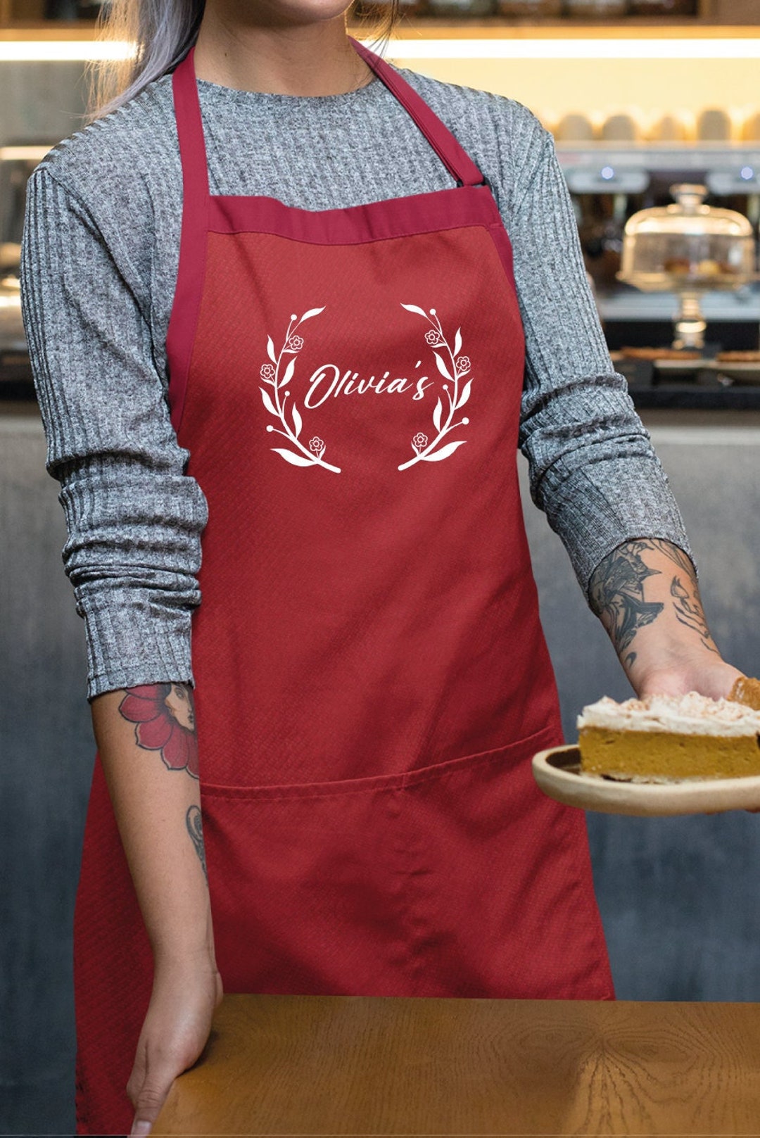 Personalized Apron, Custom Apron, Logo Apron, Customized Apron, Cooking Apron, Custom Aprons ...