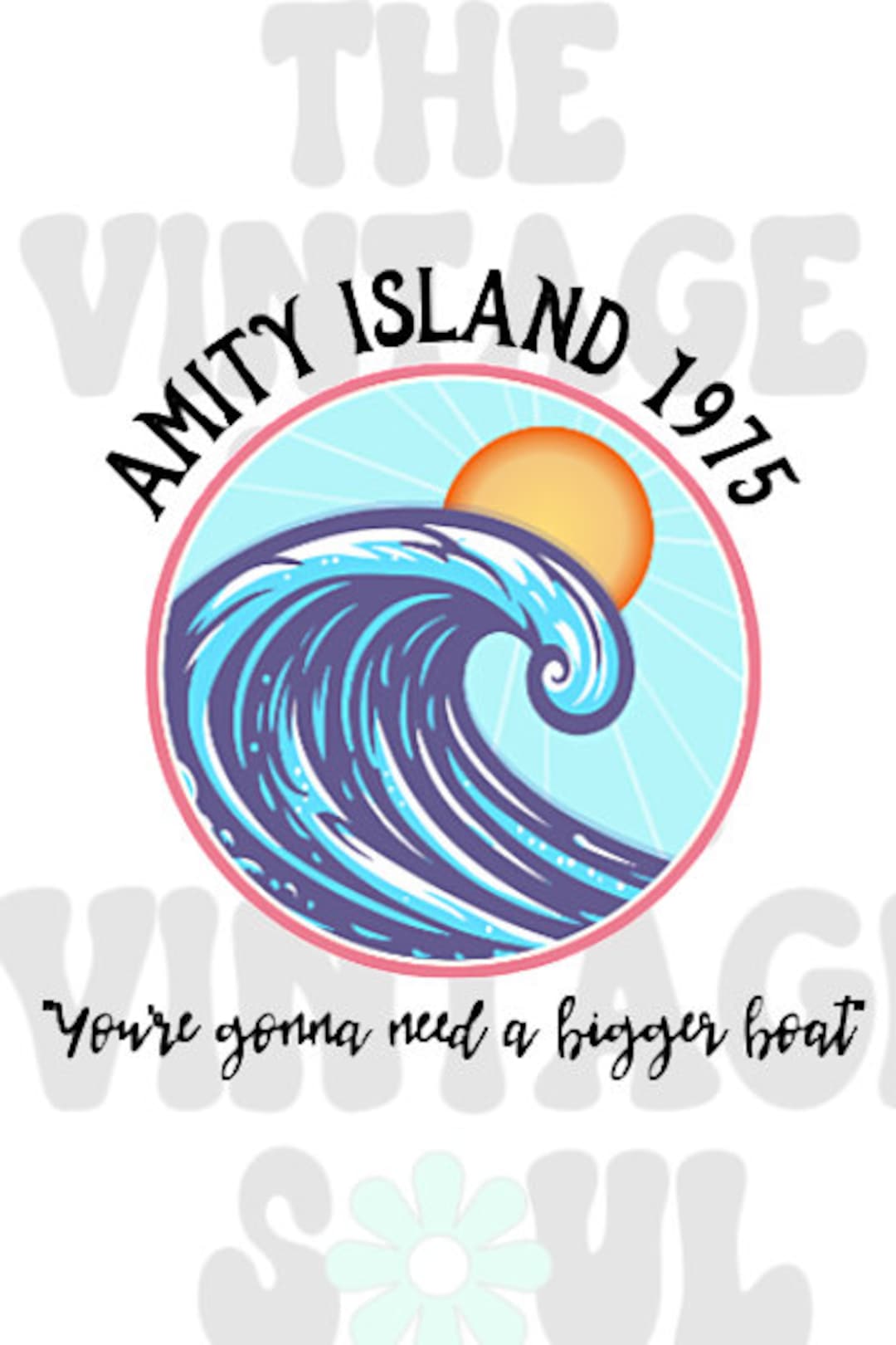 Instant Download PNG File Amity Island 1975 Jaws Reference Png - Etsy