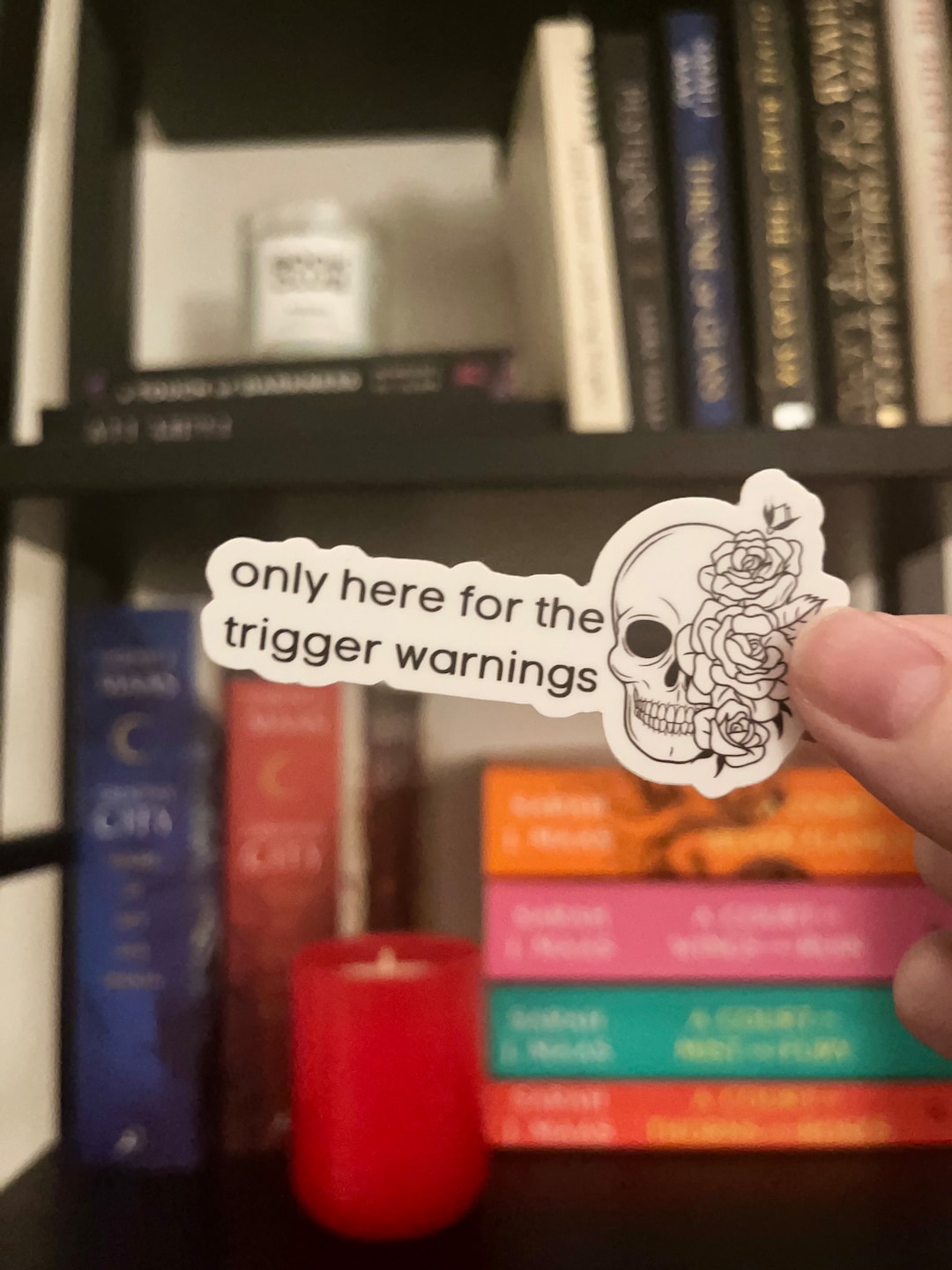 Trigger Warning Sticker - Etsy