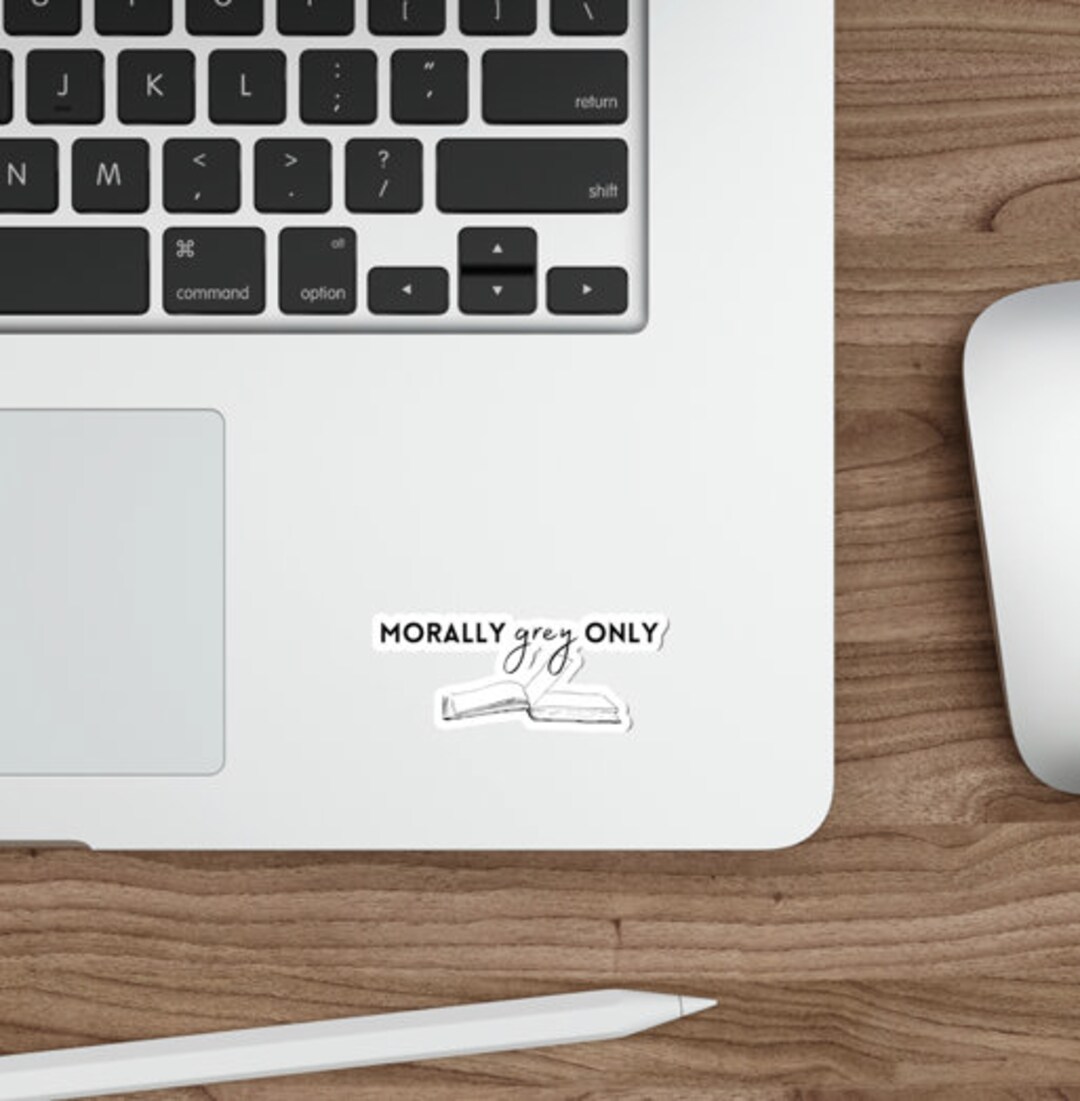 Morally Grey Only Sticker - Etsy