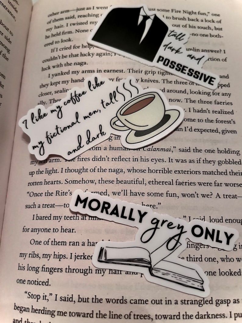 Morally Grey Sticker Bundle - Etsy