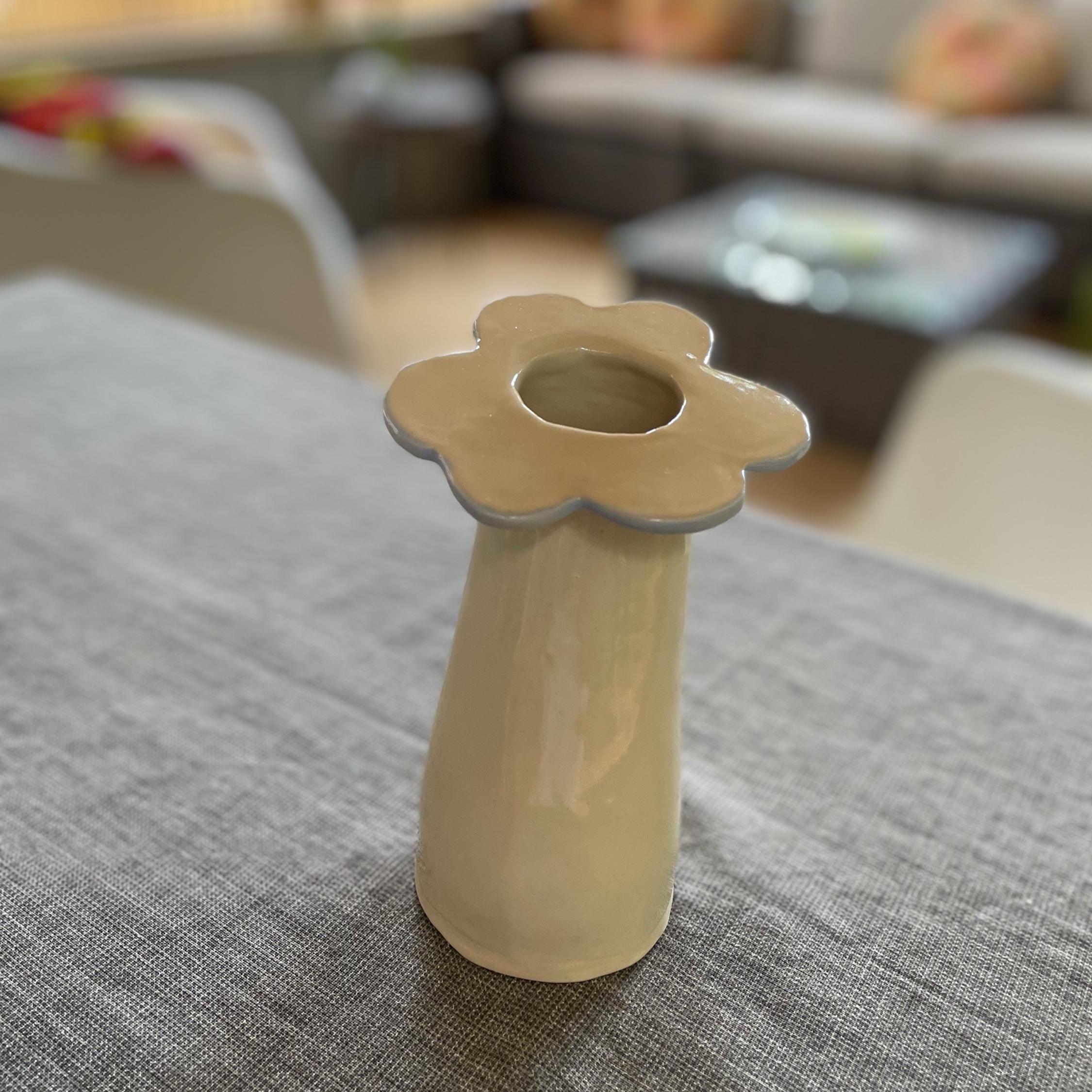 Modern Ceramic Flower Flower Vase (med) - Etsy