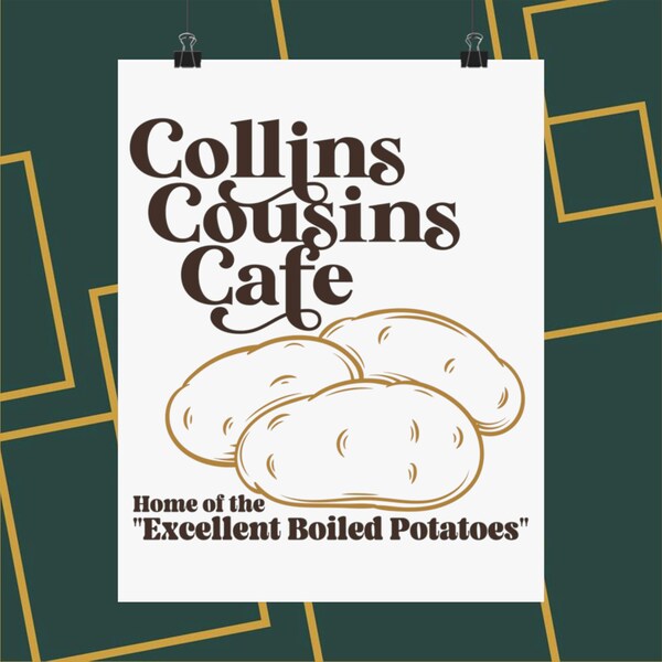 Boiled Potatoes Poster - Etsy