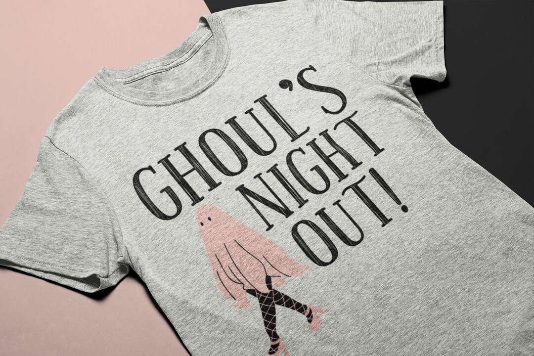 Ghoul's Night Out Girls Night Shirts Halloween - Etsy