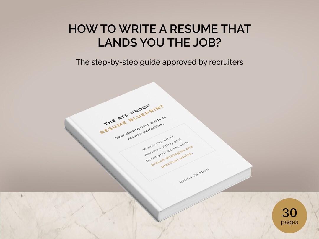 Step-by-step Guide to Crafting Perfect Resumes Proven Strategies ...