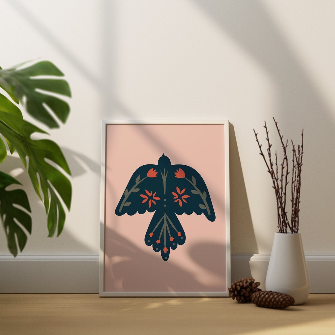 The Water Bird, Symbol of the Renewal of Life - Etsy