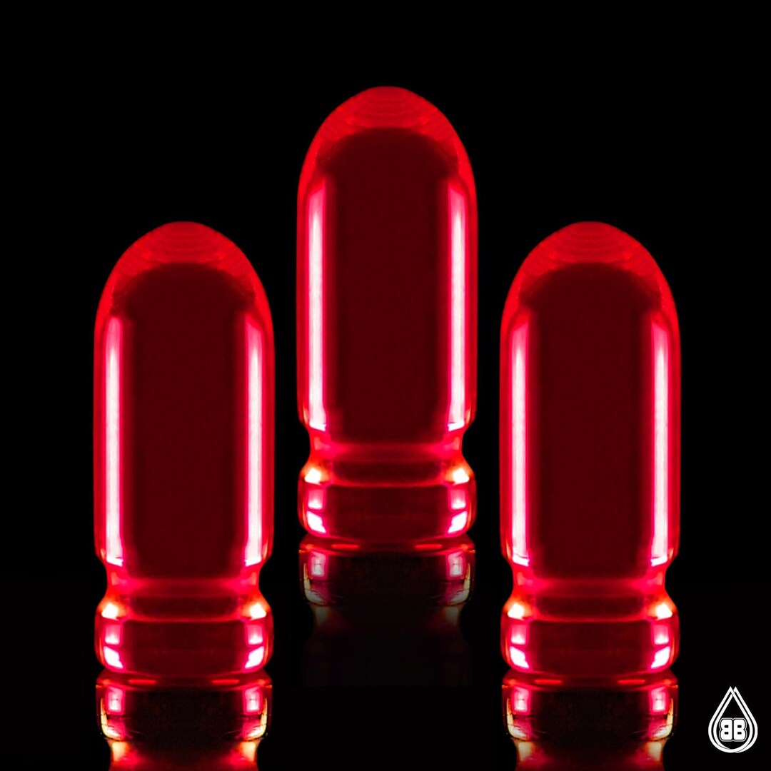 Ruby Pillars, 6x15mm - Etsy