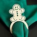 Gingerbread Napkin Ring, Gingerbread Man Kitchen Decor, Christmas Table ...