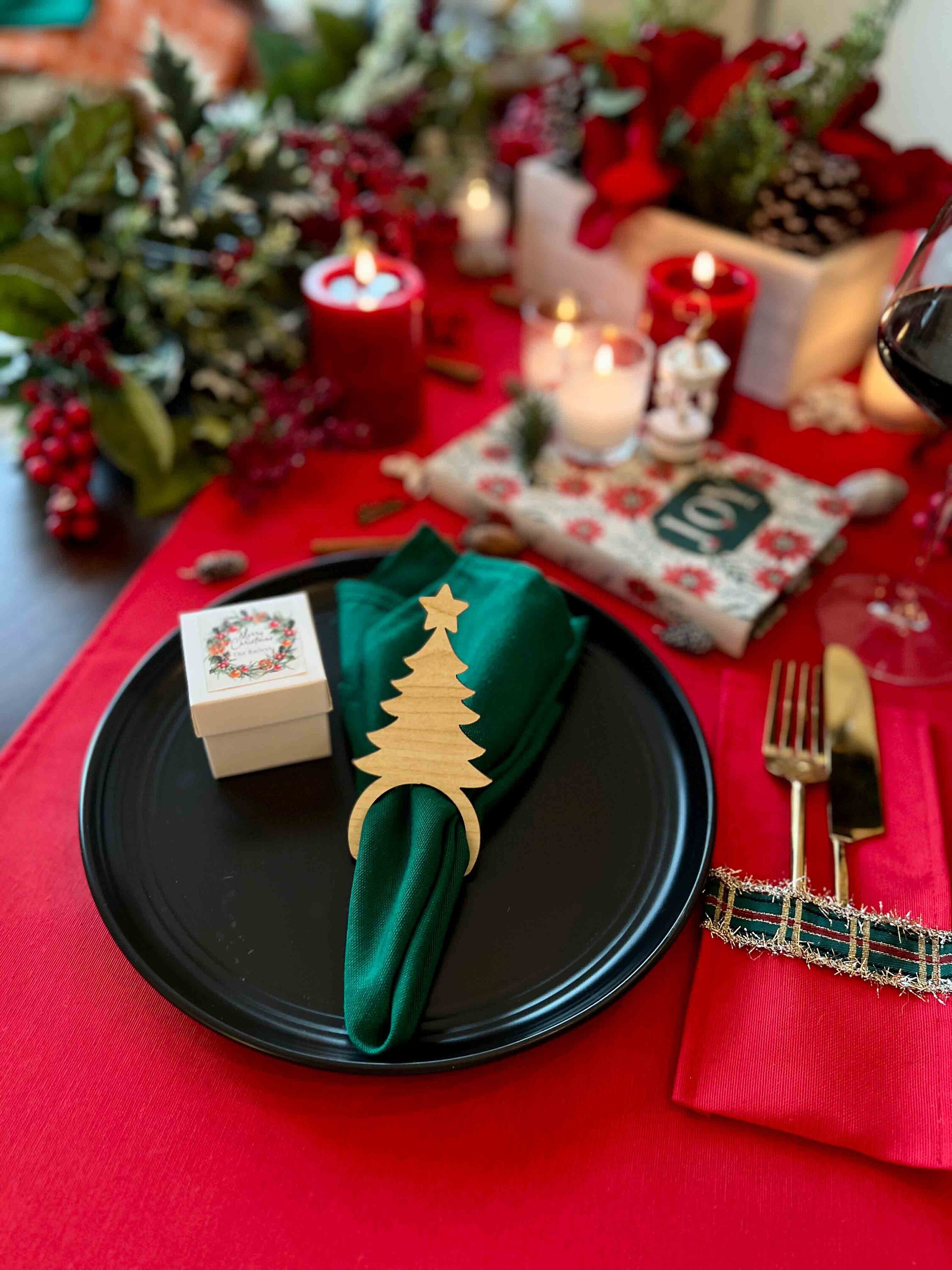 Gingerbread Napkin Ring Gingerbread Man Kitchen Decor - Etsy