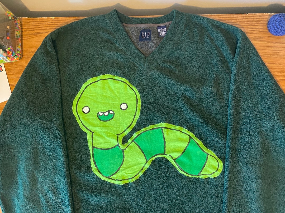Worm From Adventure Time Inspired Sweater - Etsy