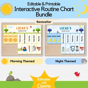 Routine Chart - Etsy