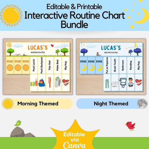 Toddler Schedule Printable - Etsy