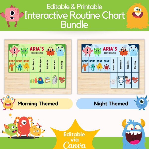 Flip Chart Routine - Etsy