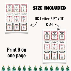 Christmas Taboo Game Cards | Don't Say | Family Party Activity | Xmas ...