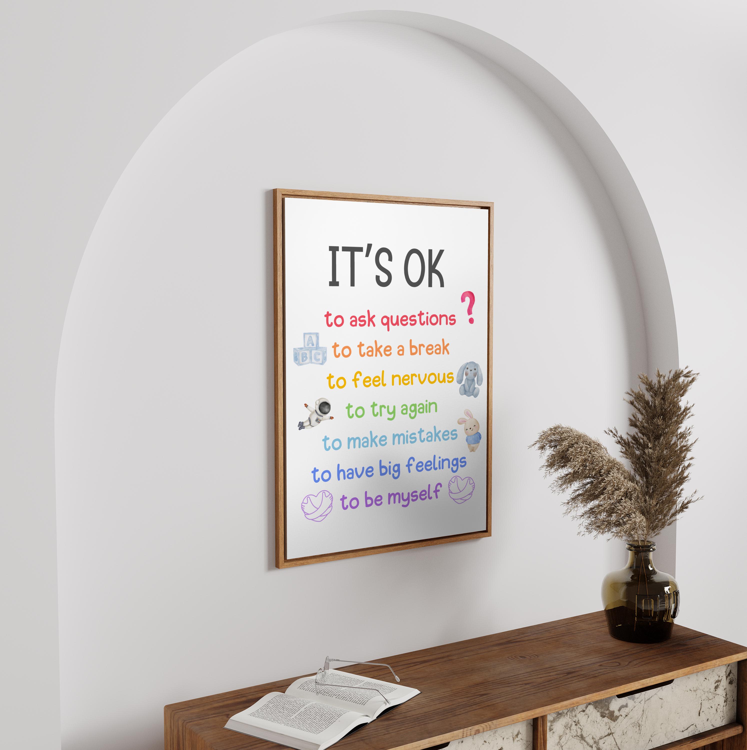 Kids Affirmation Poster Set: Motivational Prints for Children (PDF) - Etsy
