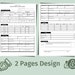 Editable Employment Application Form: Printable PDF & MS Word Template ...