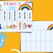 Kids & Toddlers Interactive Routine Chart Printable Rainbow Themed Flip ...