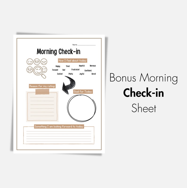 Printable Kids Emotions Explorer: Today I Feel Activity Bundle Girls ...