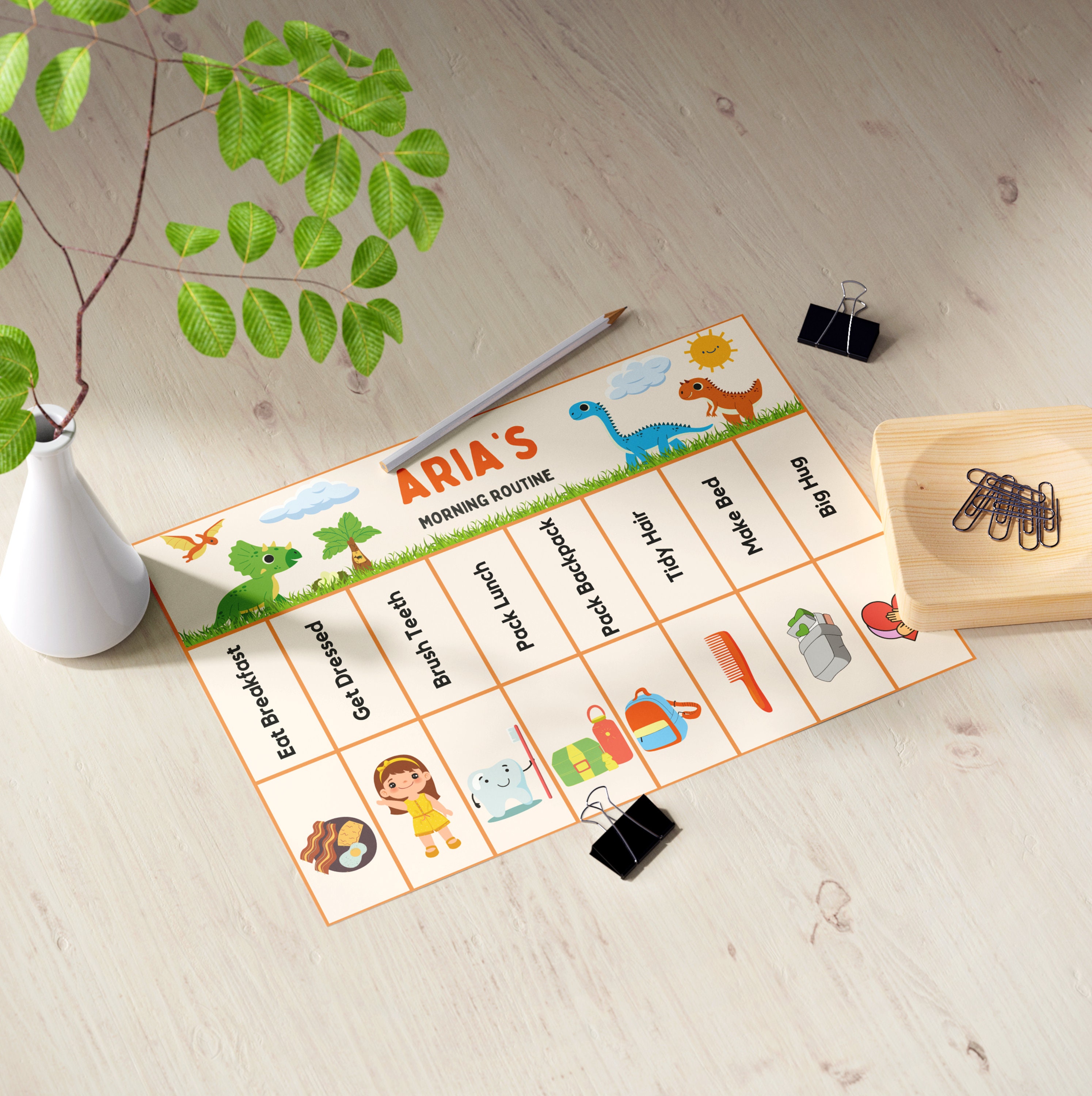 Morning and Bedtime Routine Charts Mega Bundle • Printable Routines ...