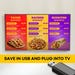 Mexican Restaurant Menu Board Template: Animated TV Screen (digital ...