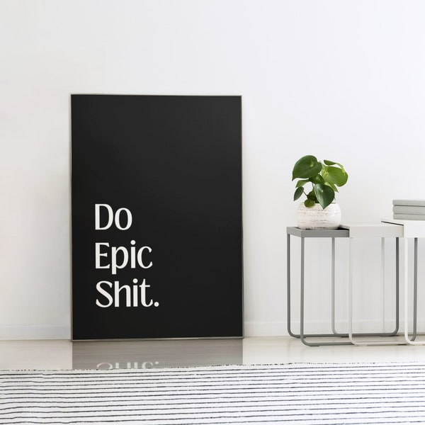 Slogan Wall Art - Etsy