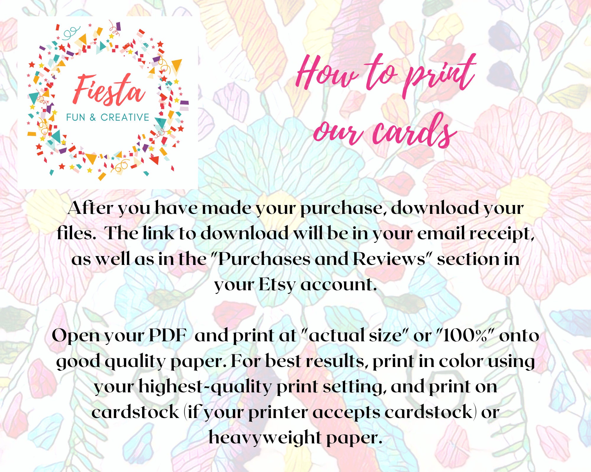 2 Printable Bright Color to Do List Sheet, Printable Digital 5x7 to Do ...