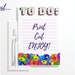 2 Printable Bright Color to Do List Sheet, Printable Digital 5x7 to Do ...