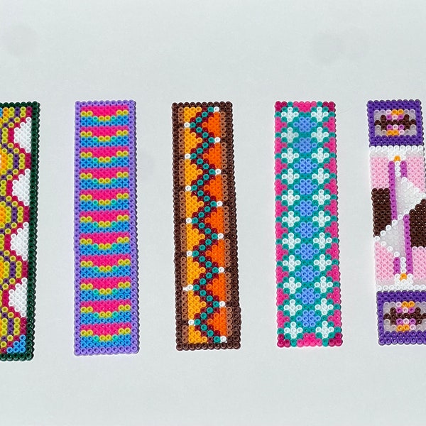 Perler Bead Bookmark - Etsy