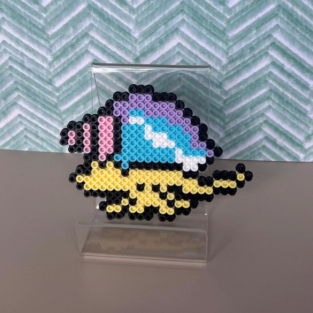 Pastel Themed Mystery Snail - Original Fuse-bead Craft - Magnet ...