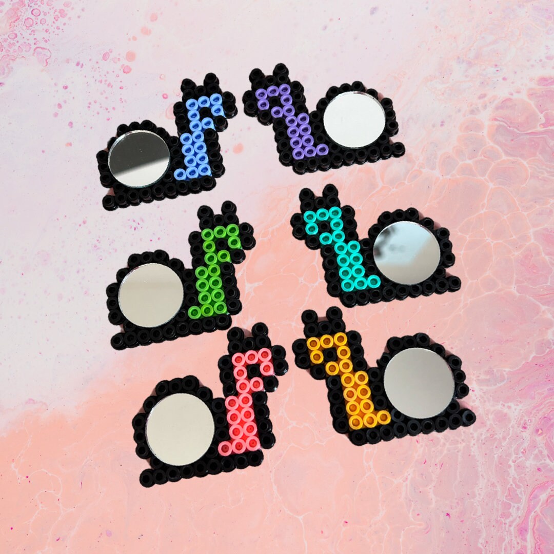 Mirror Snails | Original Fuse-bead Craft | Magnet | DIY Kit - Cute ...