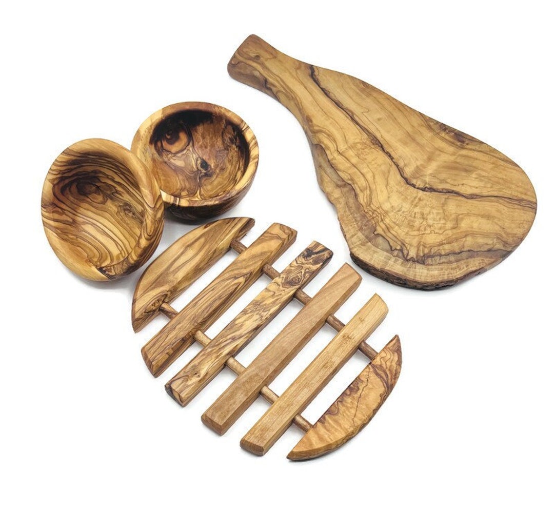 SERVING BOARD SET | Wooden Serving Board | Olive Wood Serving Board ...