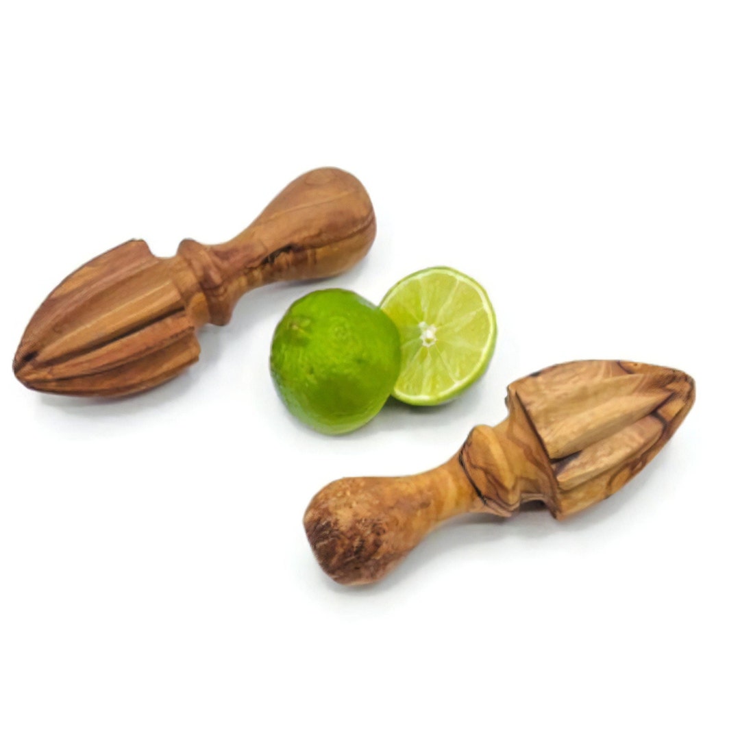 WOOD LEMON JUICER | Olive Wood Lemon Squeezer | Fruit Wooden Juicer ...