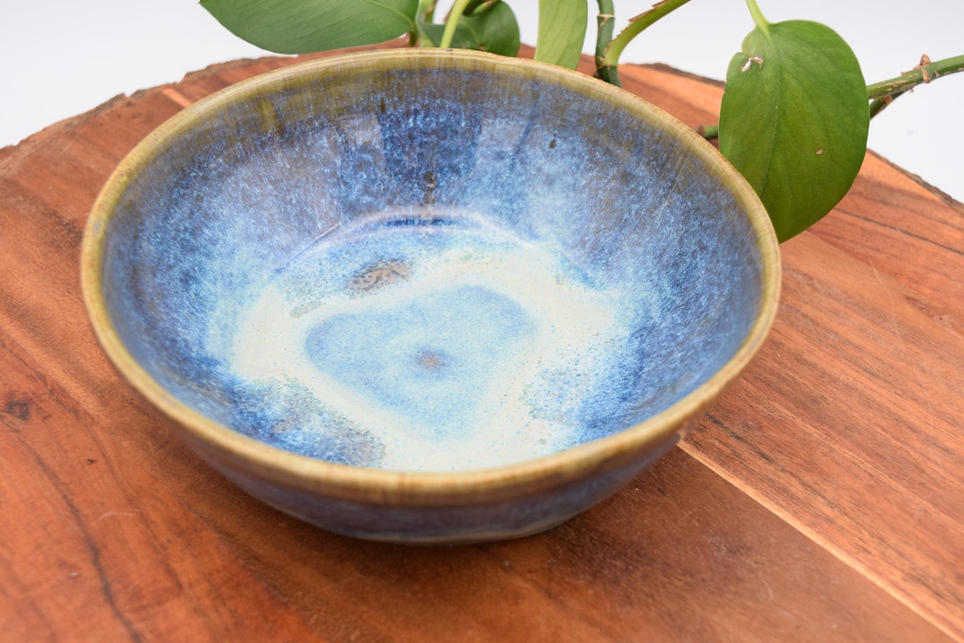 Blue Bowl | Ceramic Dish | Handmade Pottery | Organic Stoneware | WB04 ...