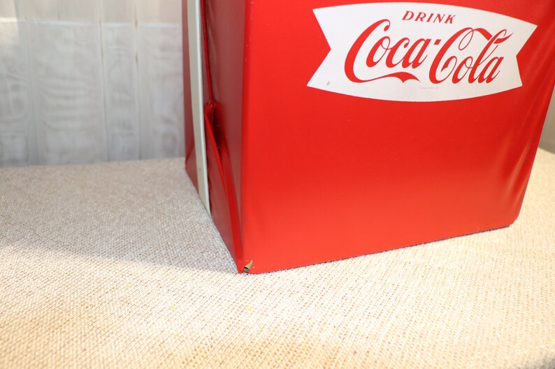 1960's Coca-cola fish Tail , 6 Pack Cooler - Etsy