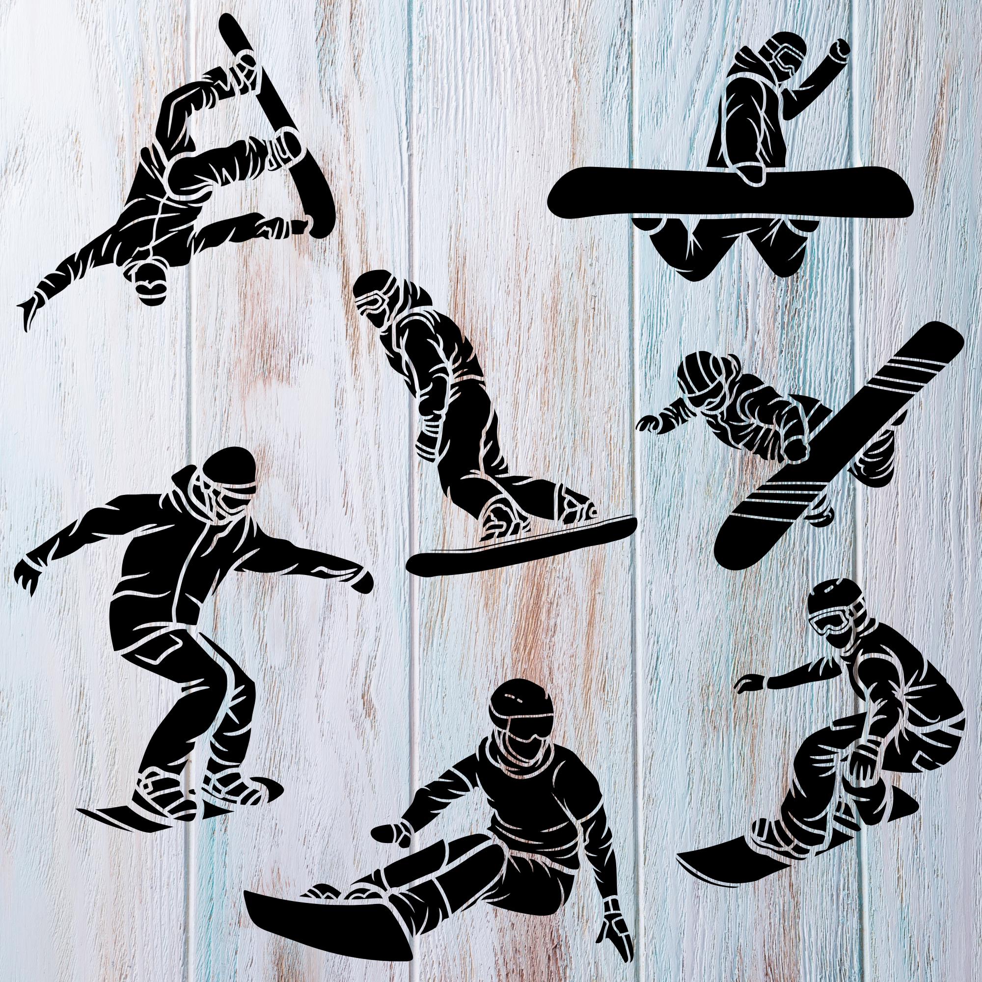 Snowboarding SVG Bundle | #1 Snowboard SVG | Snowboard PNG | Snowboard ...